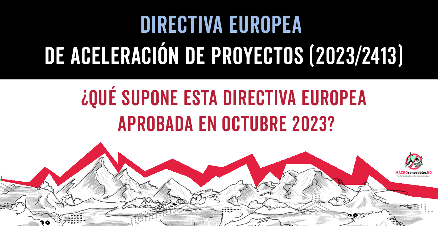 MACRORENOVABLES, DIRECTIVA EUROPEA DE ACELERACIÓN DE PROYECTOS