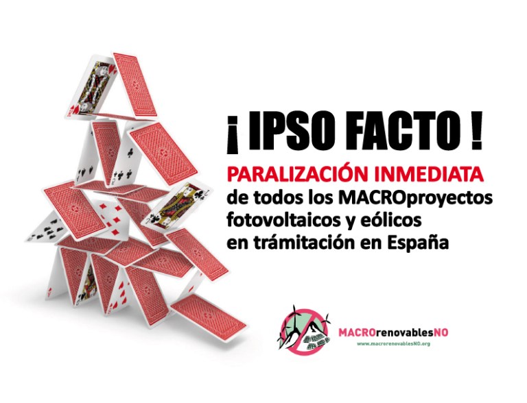 ¡IPSO FACTO! – MACROrenovablesNO